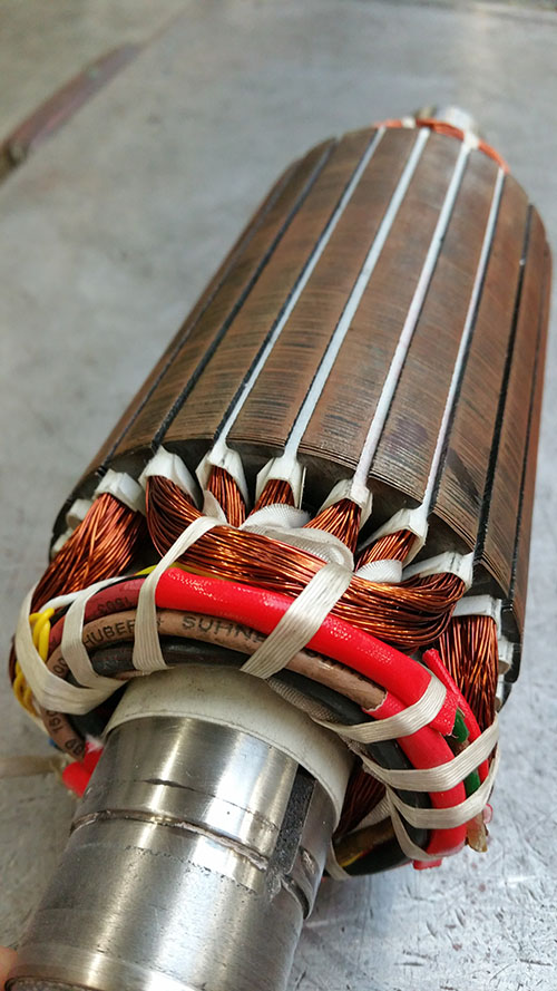 DTMI – Bobinage de moteurs électriques (Courant continu, asynchrones…)